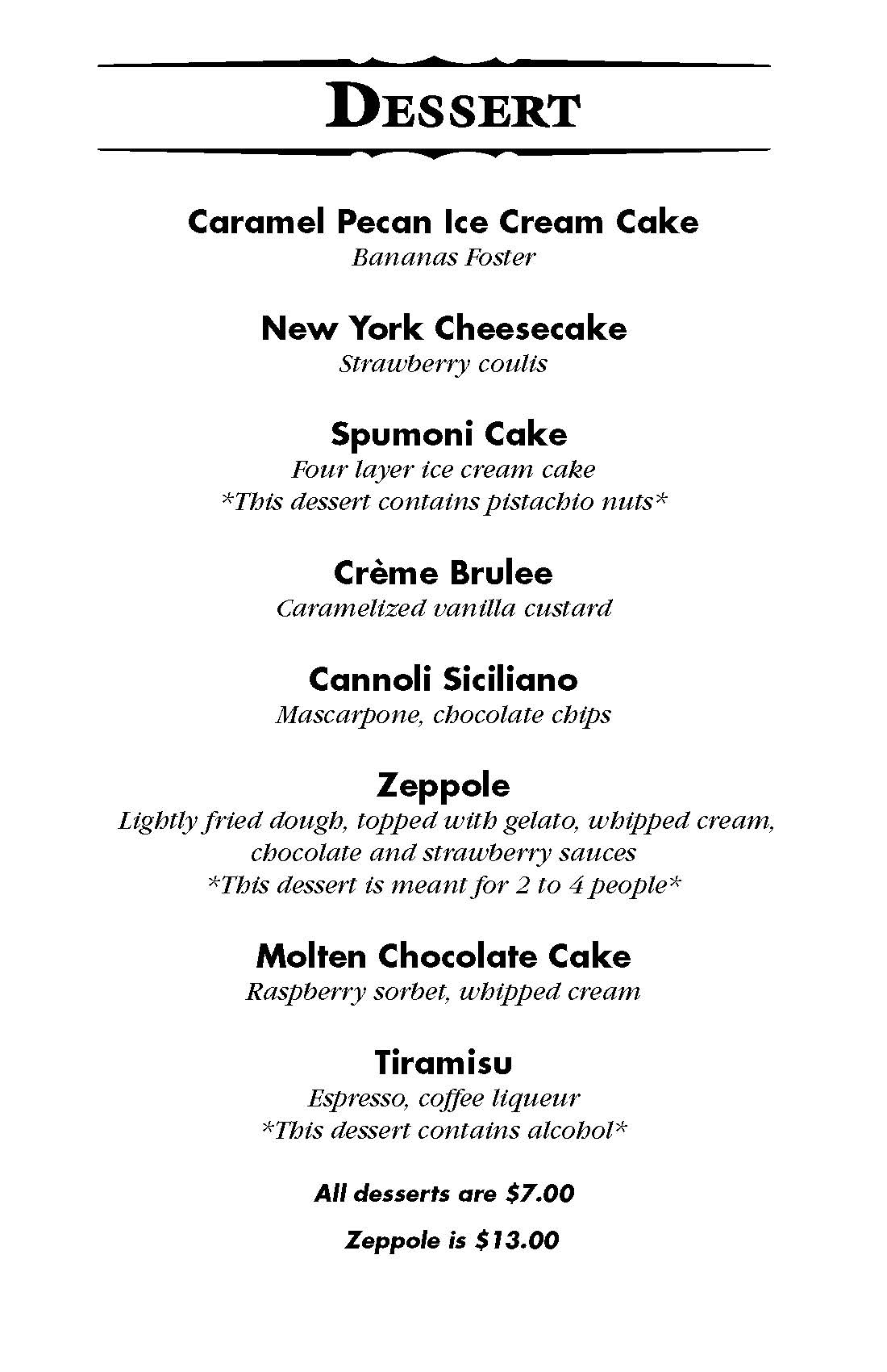 Ventano Italian - Italian restaurant, oyster bar, slot machines ...